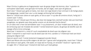 Limburgish - The Precious Blood of Jesus Christ (‘t Kostbare Bloed vaan ...