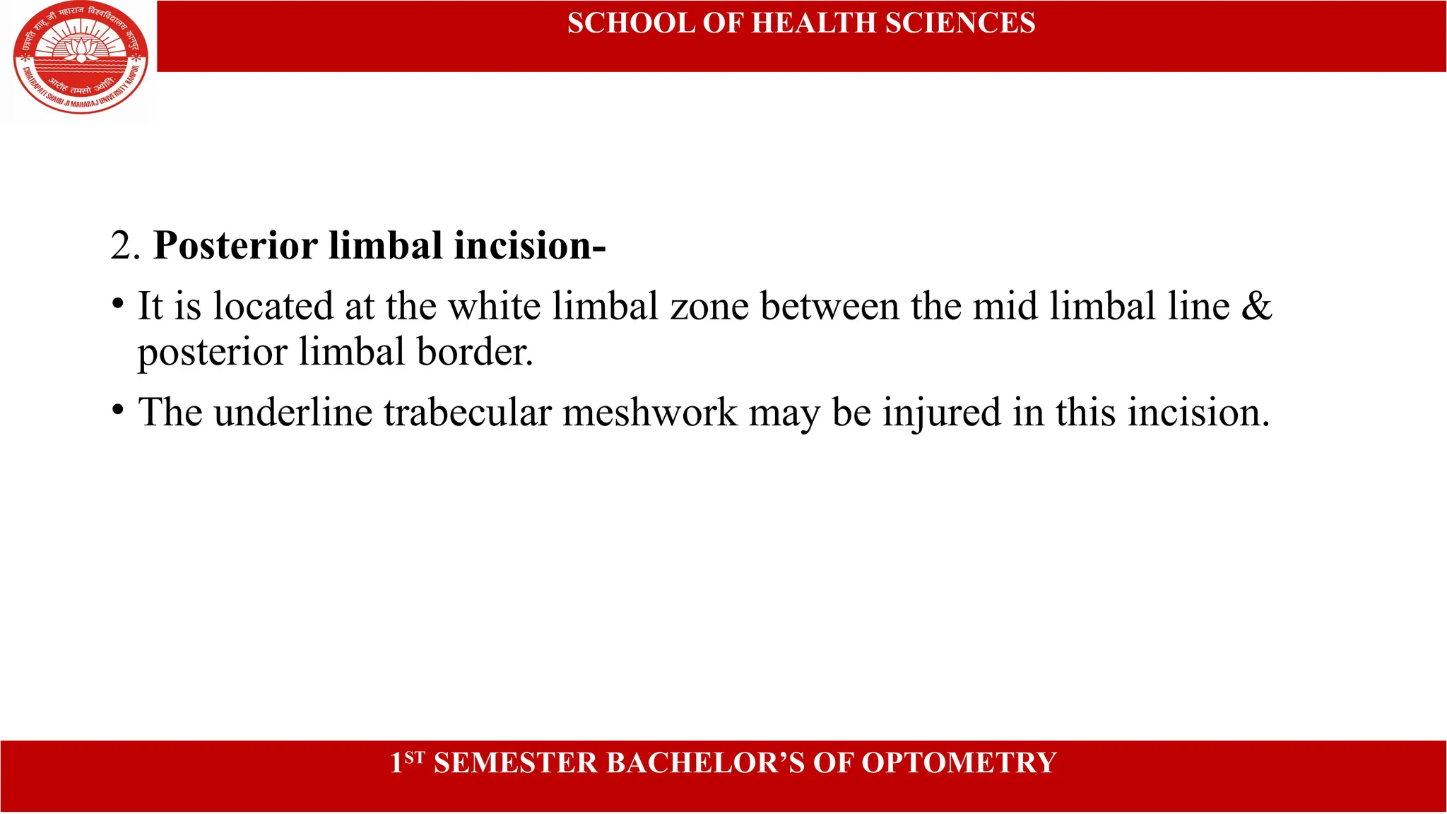 Limbus of the Eye: Anatomy, Functions, and Clinical Significance | PPTX