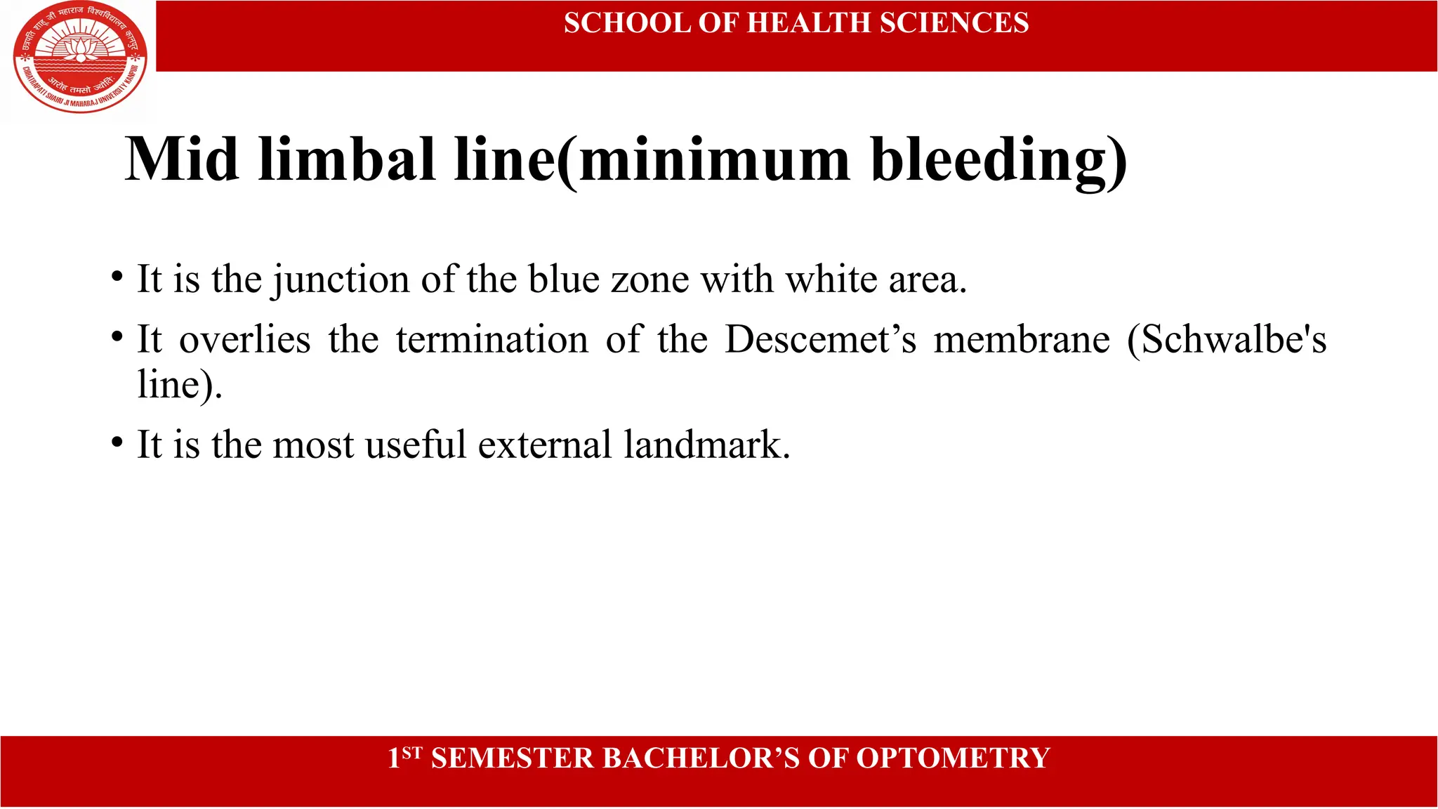 Limbus of the Eye: Anatomy, Functions, and Clinical Significance | PPTX