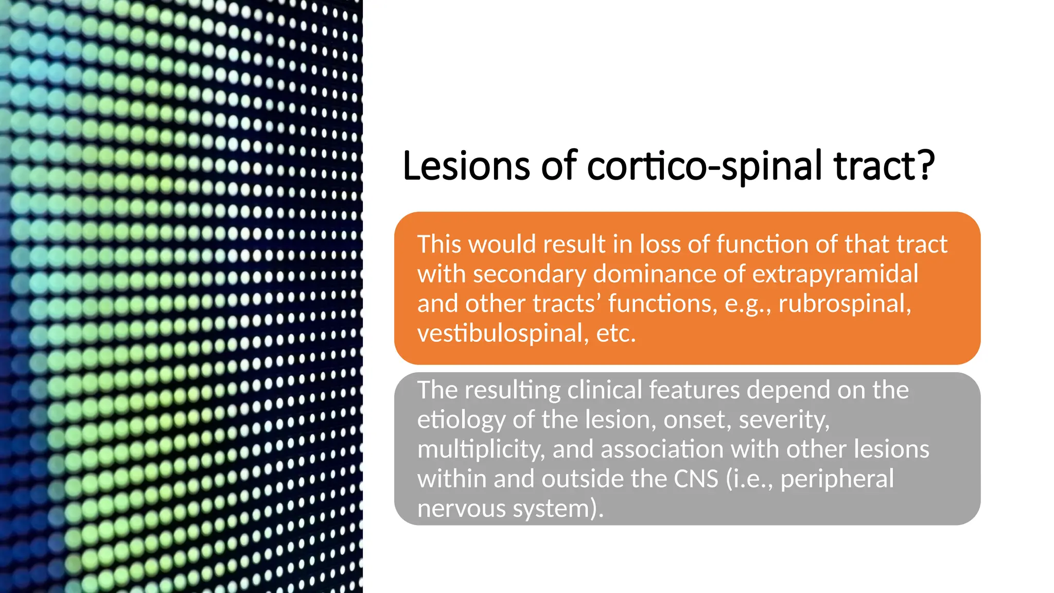 Limb Weakness (Part 1), with some clinical examples and imaging | PPTX