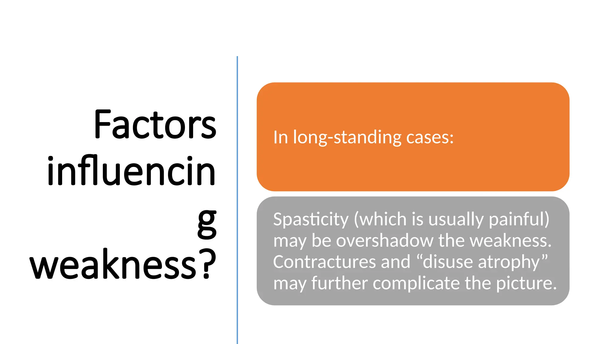 Limb Weakness (Part 1), with some clinical examples and imaging | PPTX
