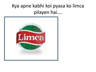 Limca online advertisement | PPTX