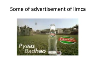 Limca online advertisement | PPTX