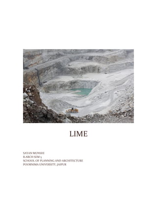 Lime Material