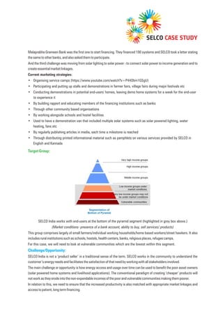 Lime 8 case study selco | PDF