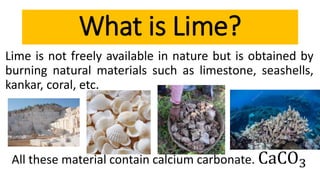 Construction Material: Lime | PPTX