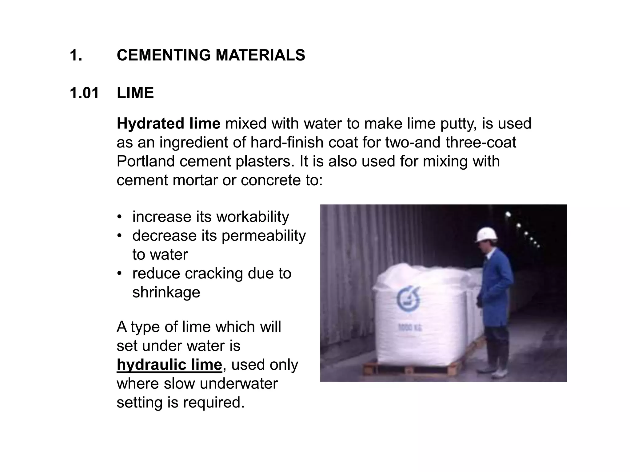 lime as building material.pptx