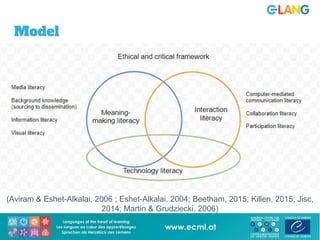 Digital literacy for the teaching and learning of languages | PPTX