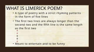 LIMERICKS POEM IN PPT 1ST YEAR STUDENT.pptx