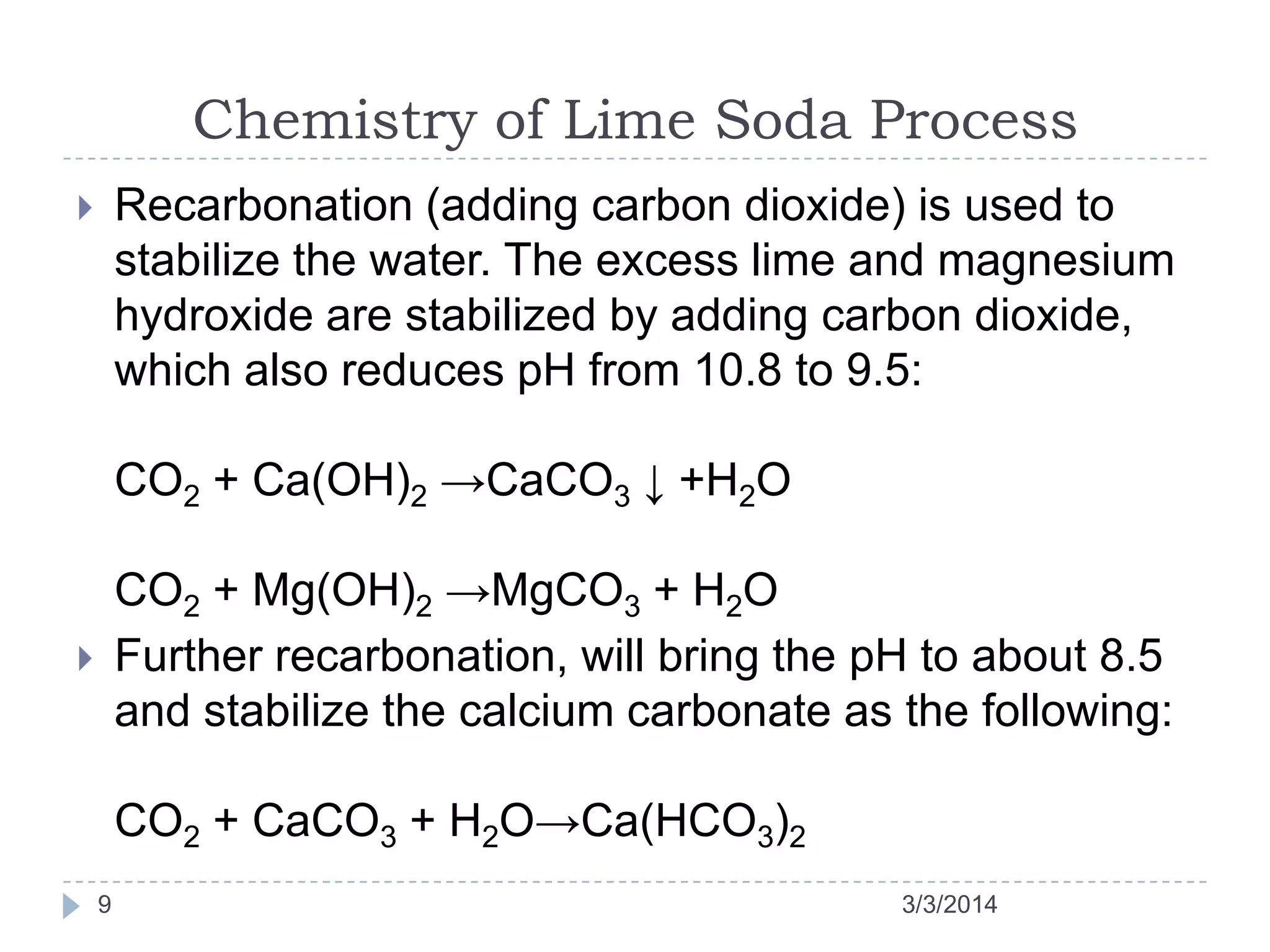 Lime Soda Process - Softening Of Water | PPTX