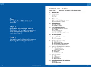 Lime stabilized construction: a manual and practical guide | PDF