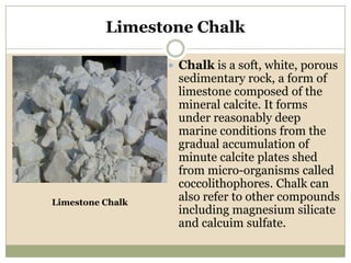 Limestone Chalk