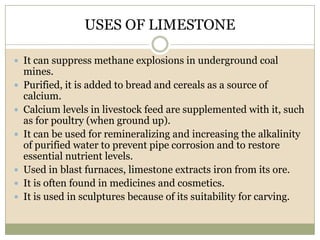 Uses Of Limestone