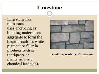 Uses Of Limestone