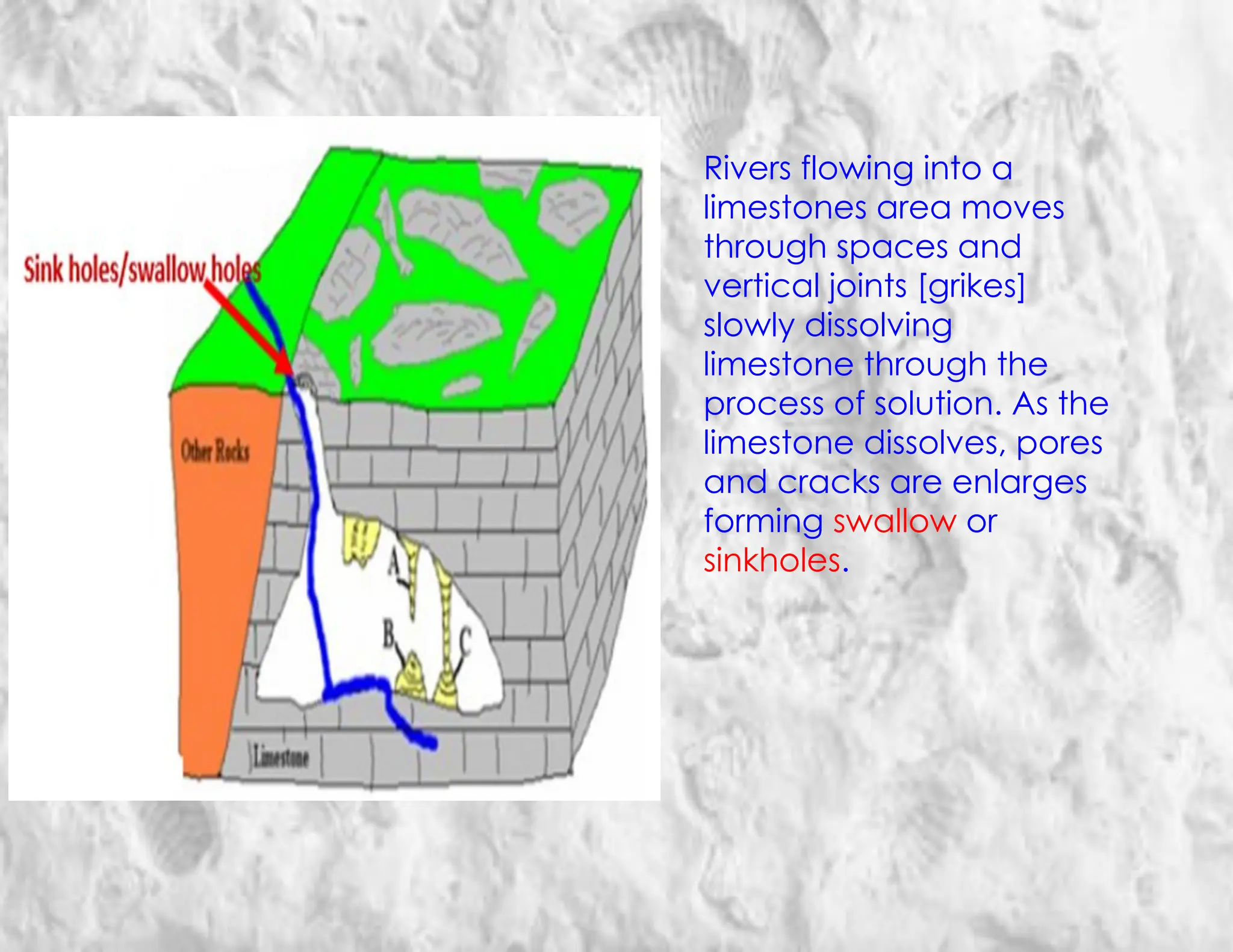 Limestones, for geography or integrated science | PDF
