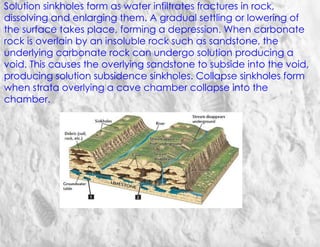 Limestones, for geography or integrated science | PDF