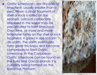 Limestones, for geography or integrated science | PDF