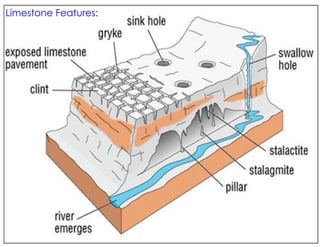 Limestones, for geography or integrated science | PDF
