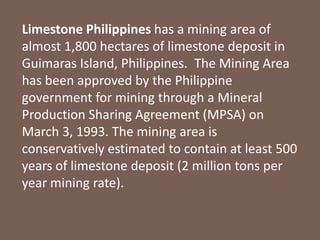 Limestone In The Philippines | PPSX