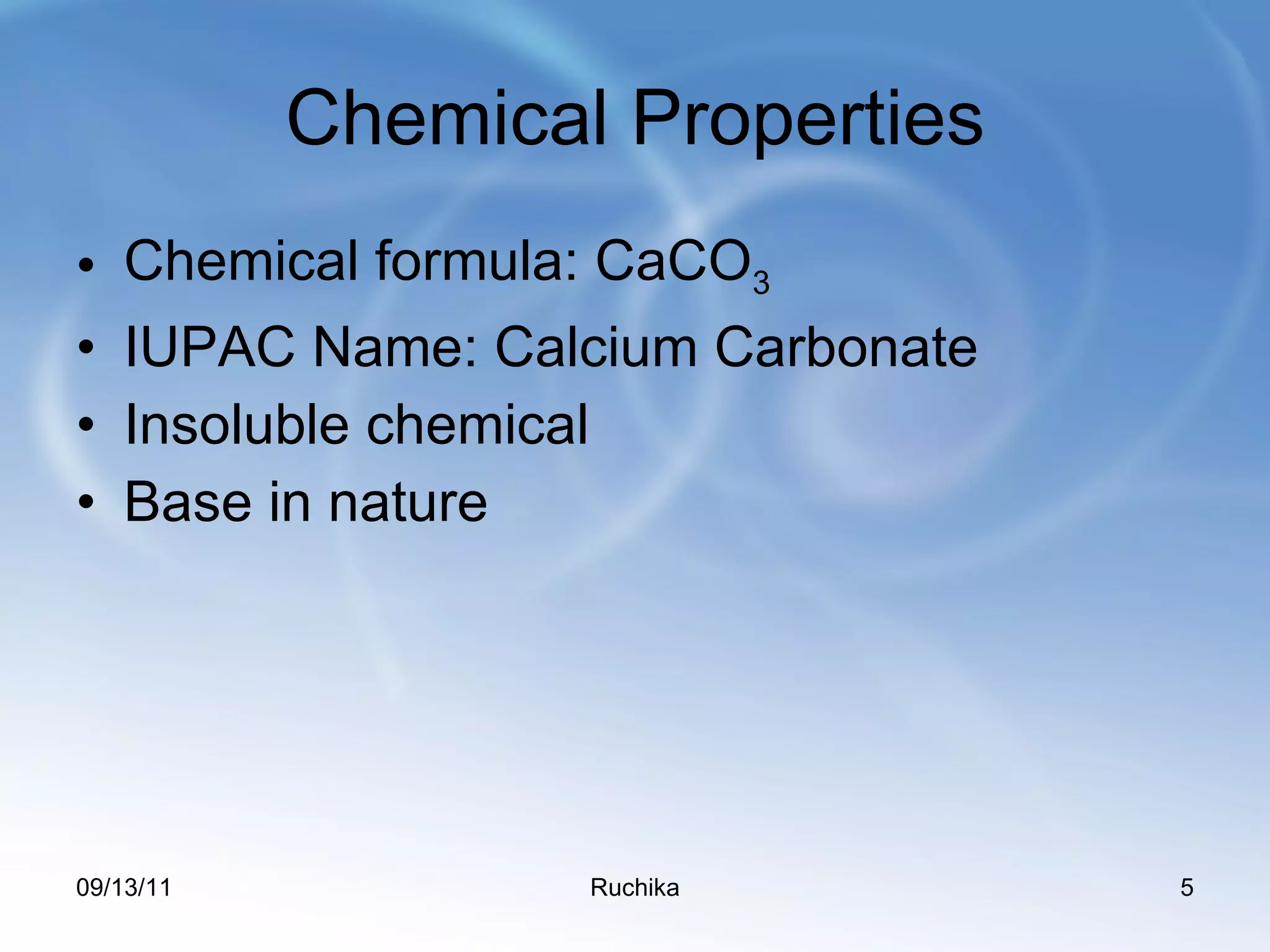 Limestone presentation by ruchika | PPT