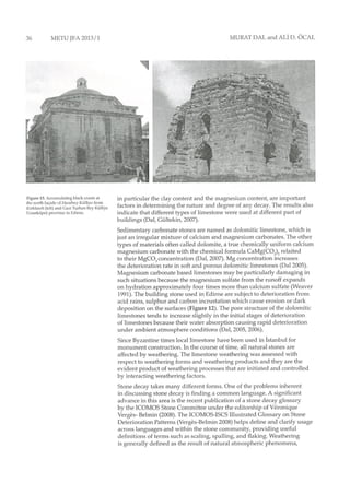 Limestone used in islamic religious architecture from istanbul and ...