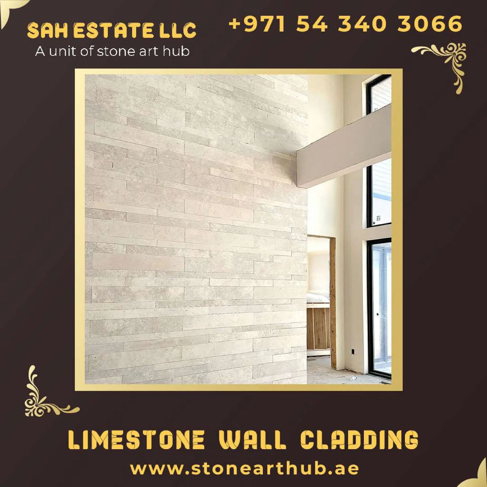 Limestone Wall Cladding in Dubai - ☎ +971 54 340 3066 | PDF