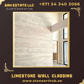Limestone Wall Cladding in Dubai - ☎ +971 54 340 3066 | PDF