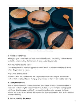 Commercial Kitchen Equipment For Your Restaurant – A Comprehensive ...