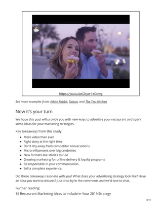 Restaurant Advertisement Examples: 500+ Restaurant Ads Analysed | PDF ...