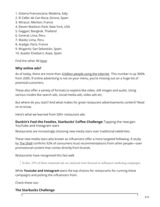 Restaurant Advertisement Examples: 500+ Restaurant Ads Analysed | PDF ...