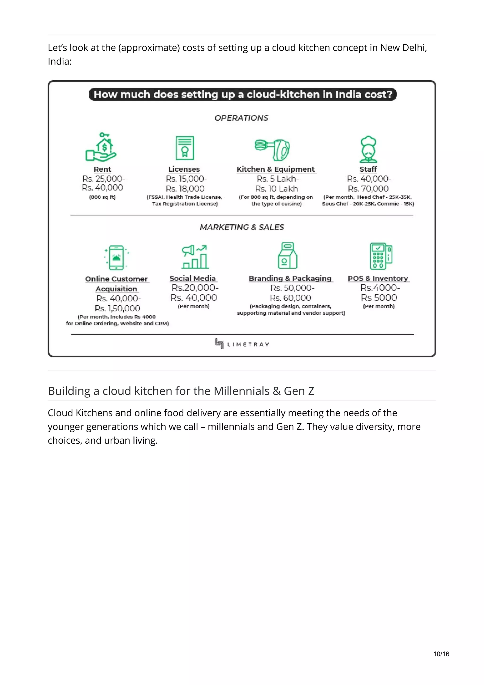 The 6 Cloud Kitchen Business Models and How They Work | PDF