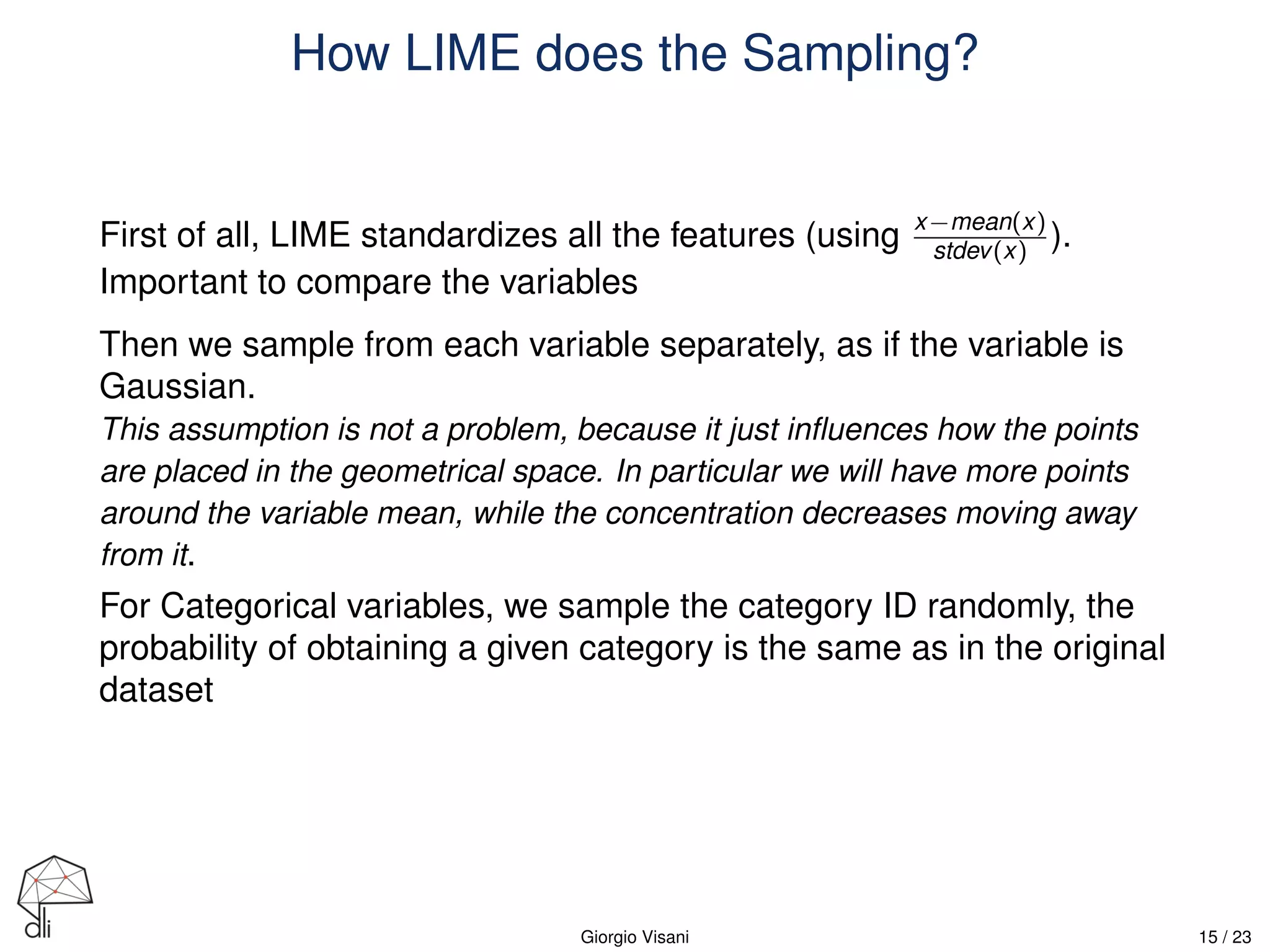Machine Learning Explanations: LIME framework | PDF