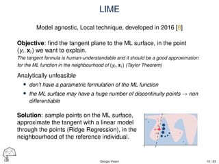 Machine Learning Explanations: LIME framework | PDF