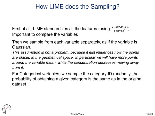 Machine Learning Explanations: LIME framework | PDF