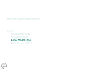 Machine Learning Explanations: LIME framework | PDF