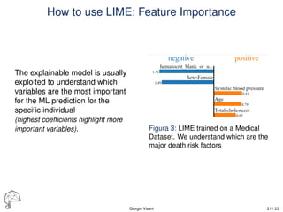 Machine Learning Explanations: LIME framework | PDF