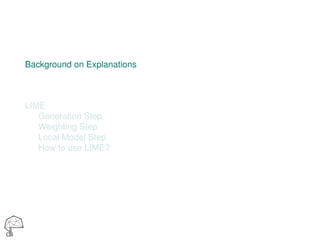 Machine Learning Explanations: LIME framework | PDF