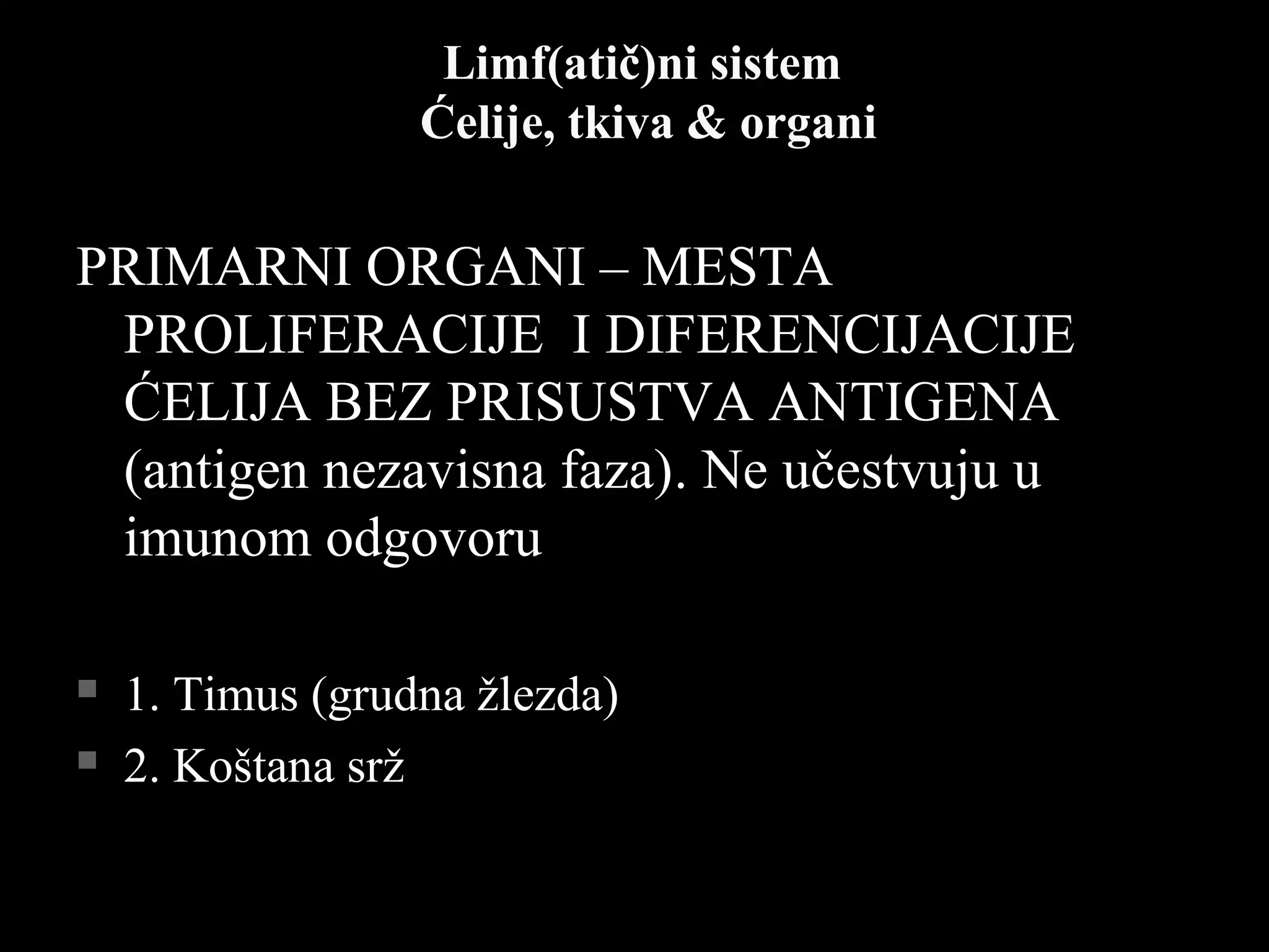 Limfni sistem | PPT