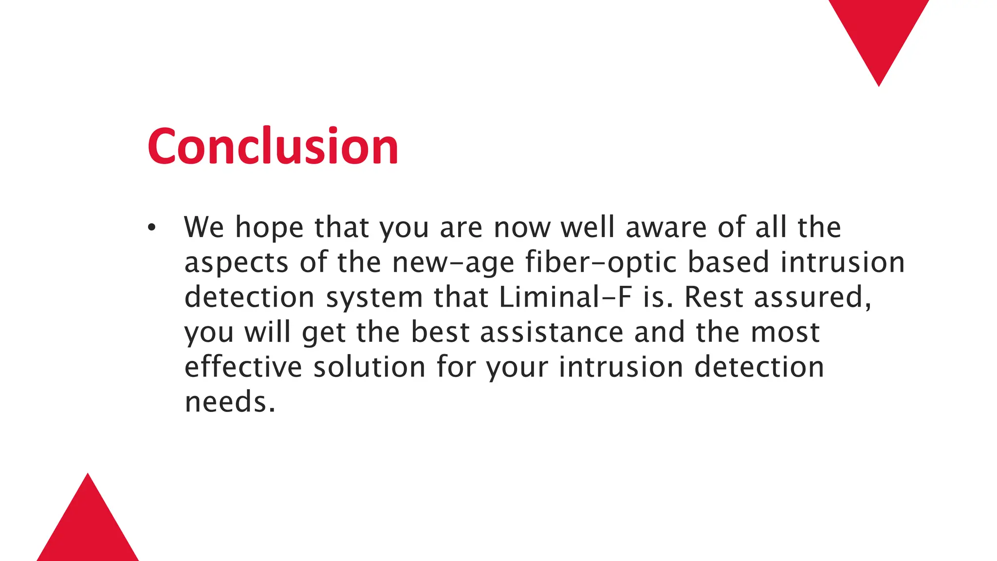 Liminal-F | Fibre Optic Based Perimeter Intrusion Detection System (FO ...