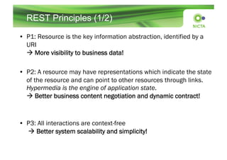 Applications of the REST Principle | PPT