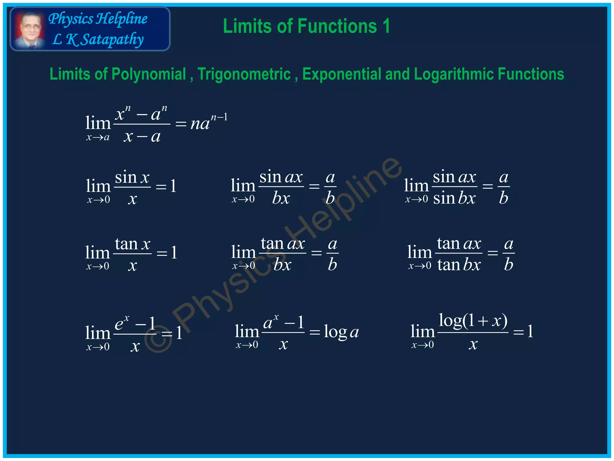 Limits of Functions 1 | PPT