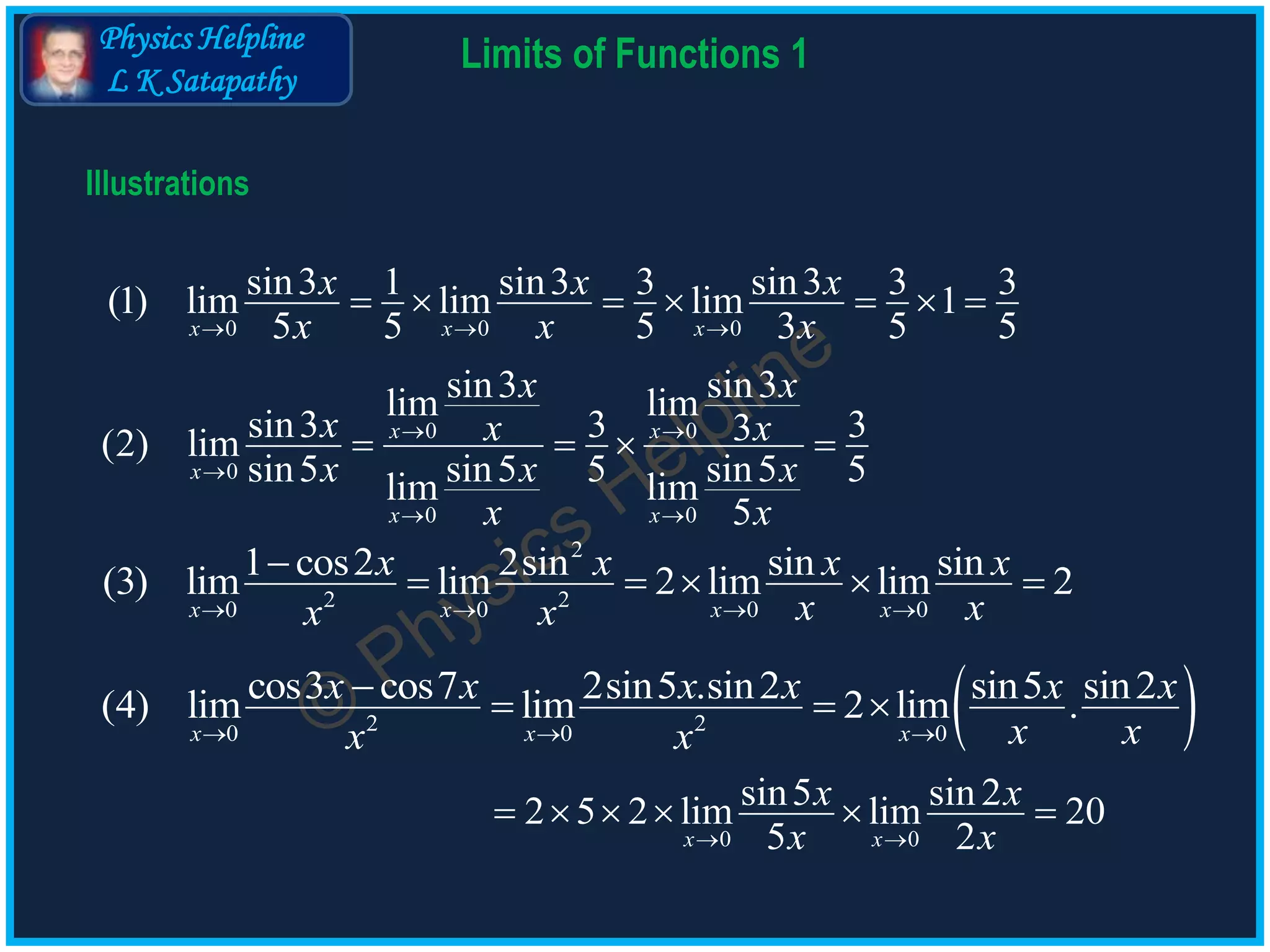 Limits of Functions 1 | PPT