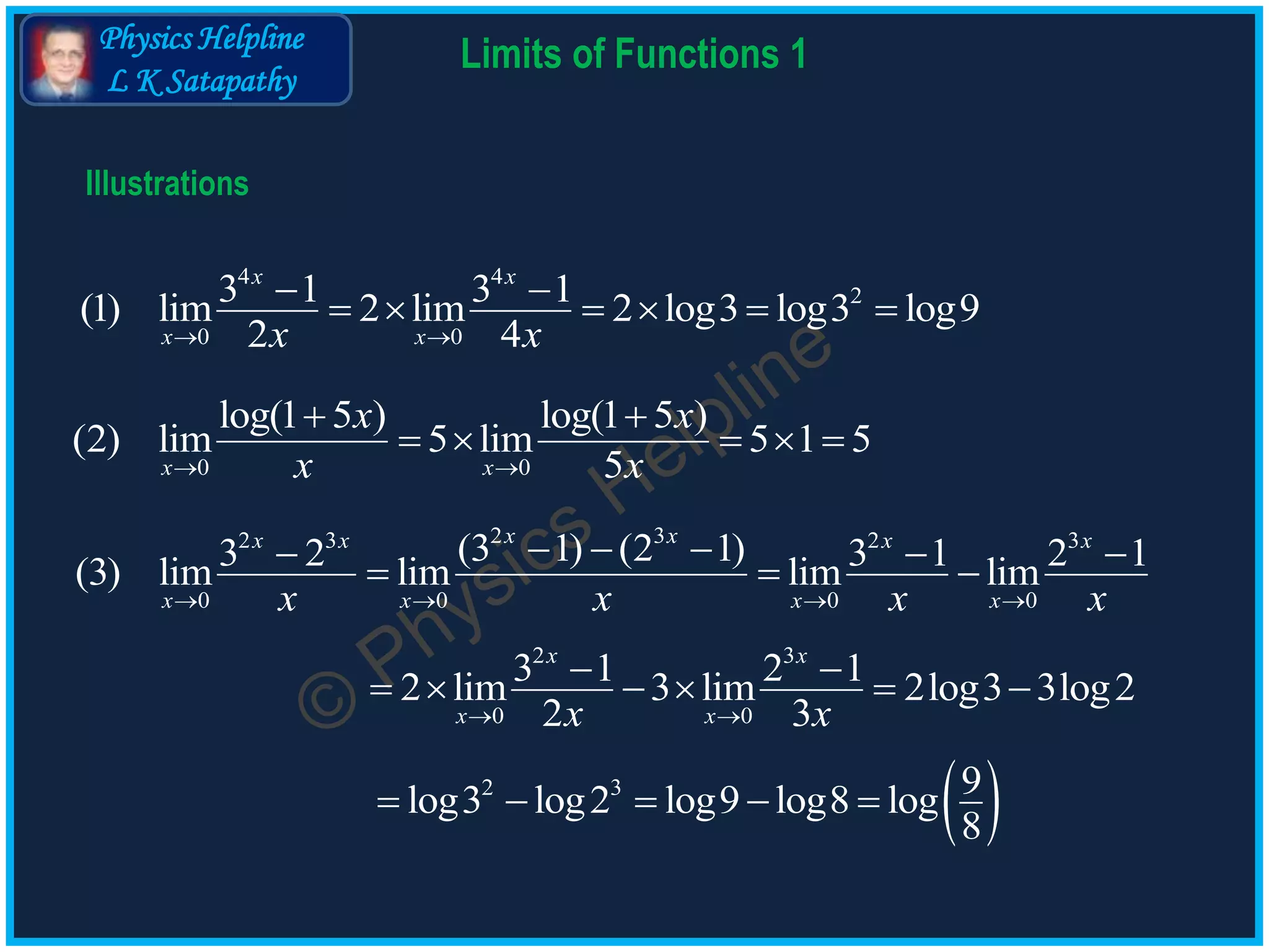 Limits of Functions 1 | PPT
