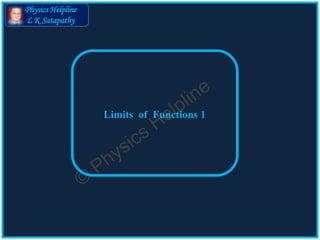 Limits of Functions 1 | PPT
