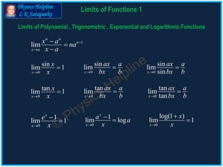 Limits of Functions 1 | PPT