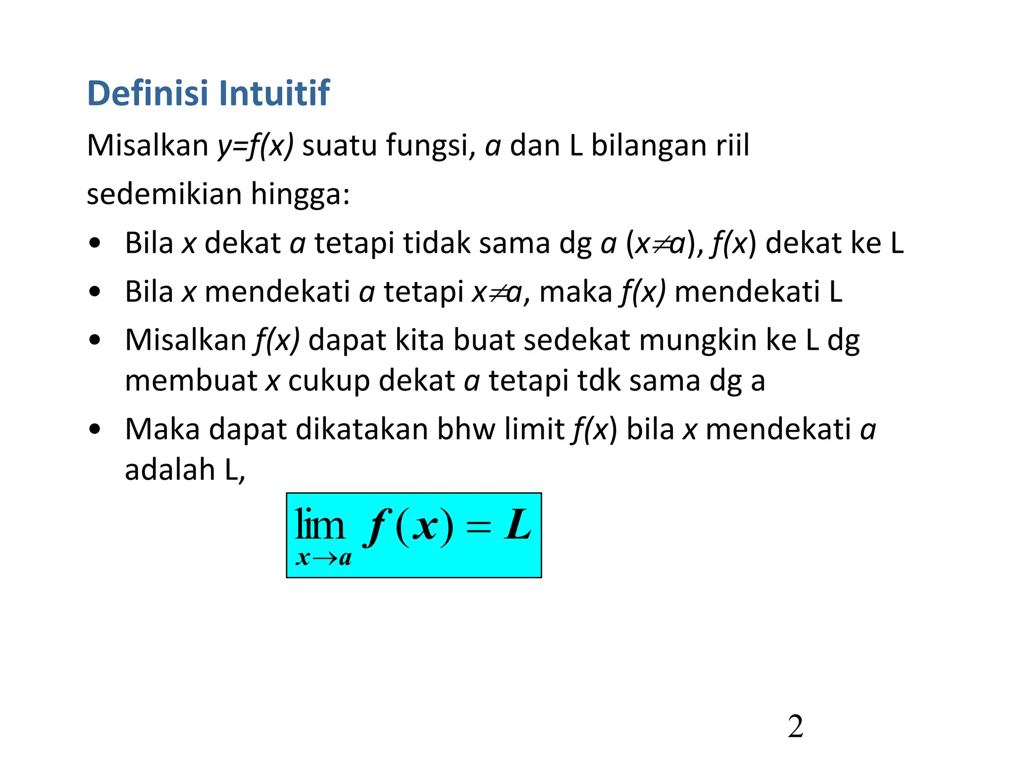 Persamaan pada fungsi materi ke 2 LIMIT.pptx