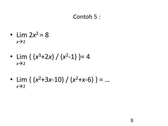 Persamaan pada fungsi materi ke 2 LIMIT.pptx
