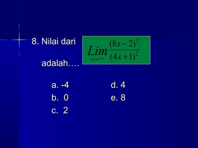 MATEMATIKA BAB LIMIT FUNGSI | PPT
