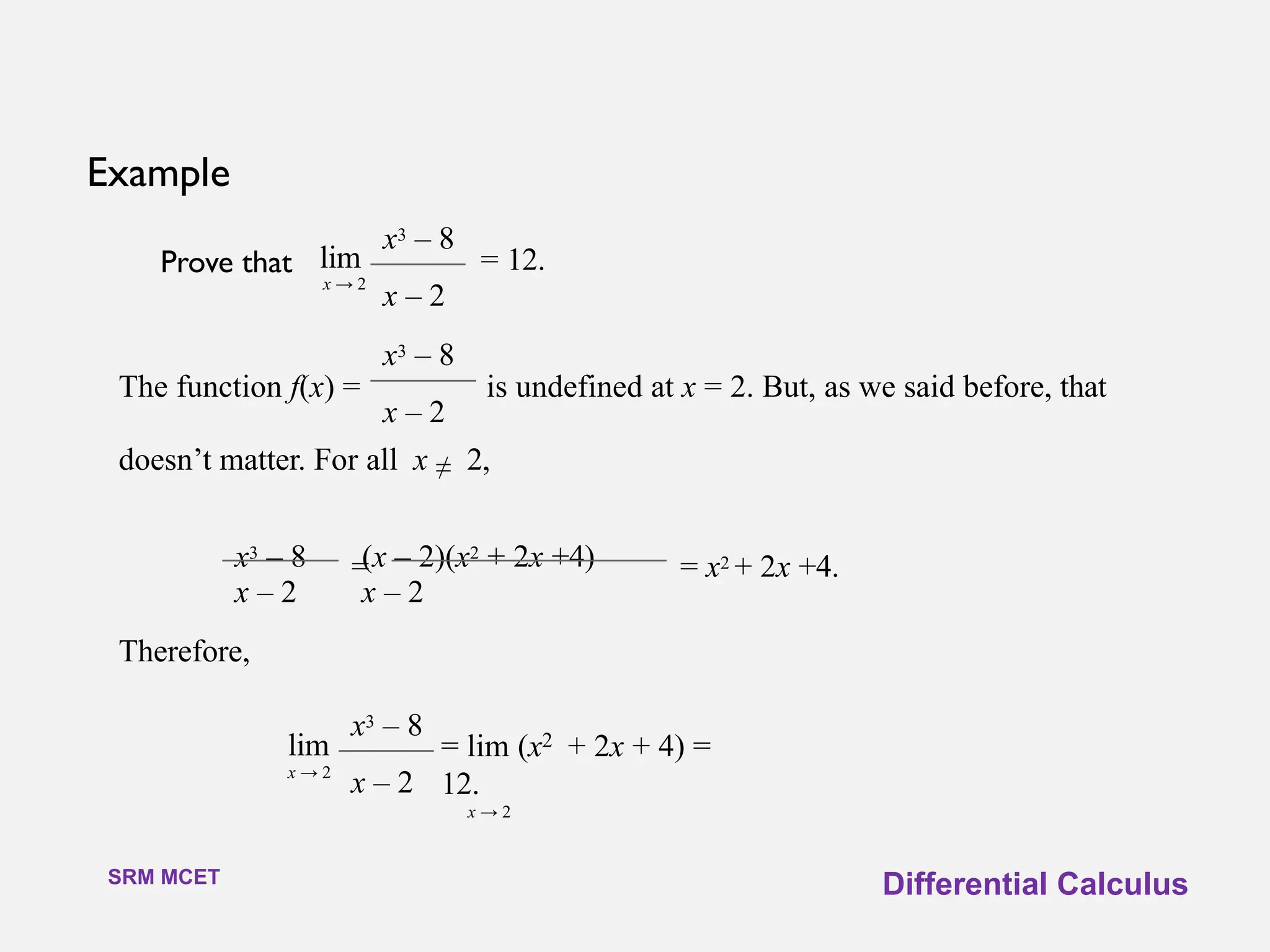 Limits-Differential calculus-Examples-PPT | PPTX