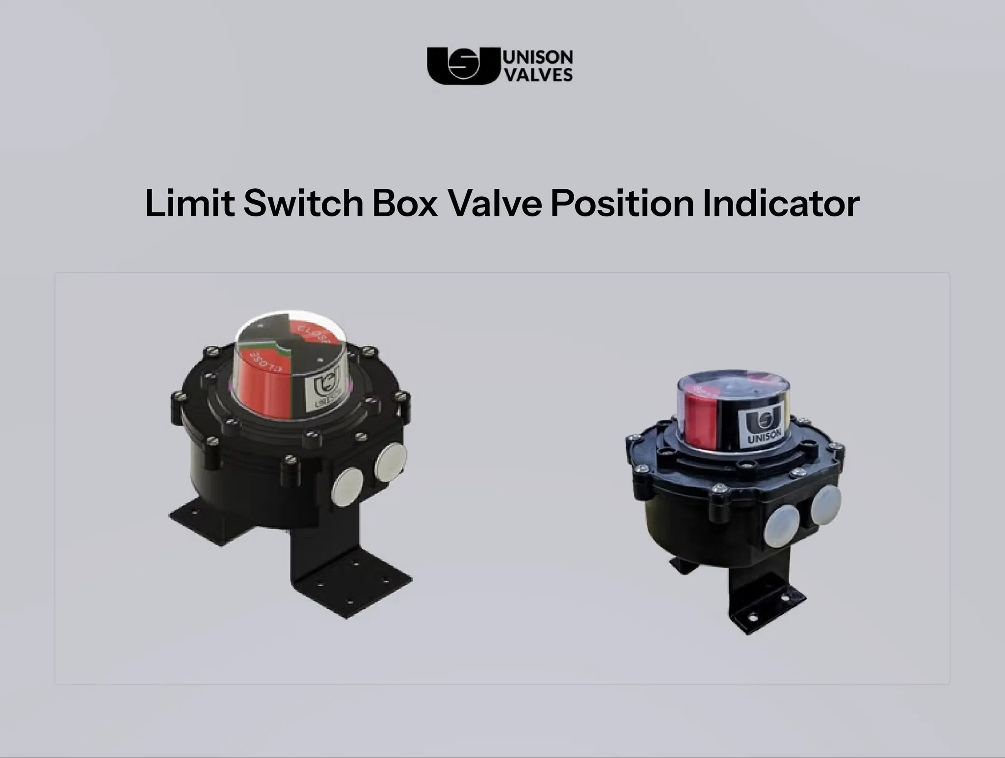 Limit Switch Box Valve Position Indicator | Unison Valves | PPT